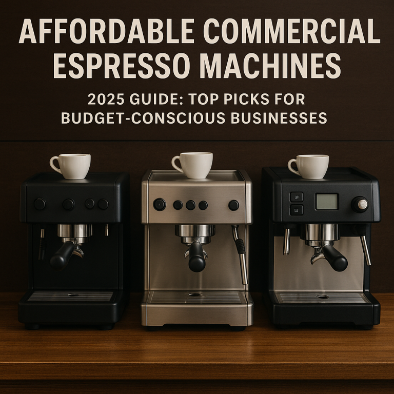 Affordable Commercial Espresso Machines (2025 Guide): Top Picks for ...
